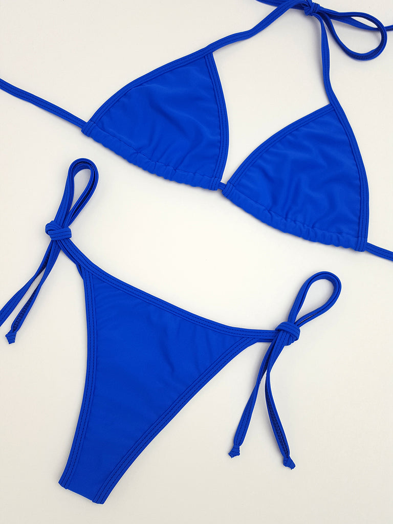 Royal Blue Brazilian Bikini | Hunni Bunni